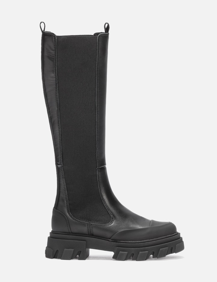 Ganni - Knee Chelsea Boots | HBX - Globally Curated Fashion and ...