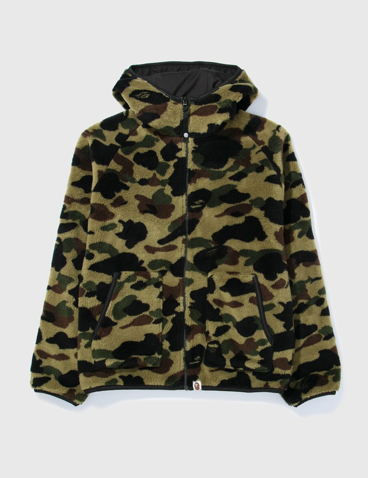 BAPE - A Bathing Ape Camouflage Fleece Jacket | HBX - ハイプビースト(Hypebeast ...
