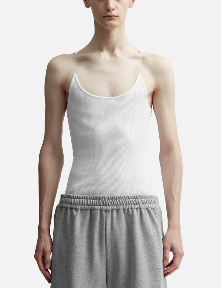 Y/PROJECT - Invisible Strap Tank Top | HBX - Globally Curated Fashion ...