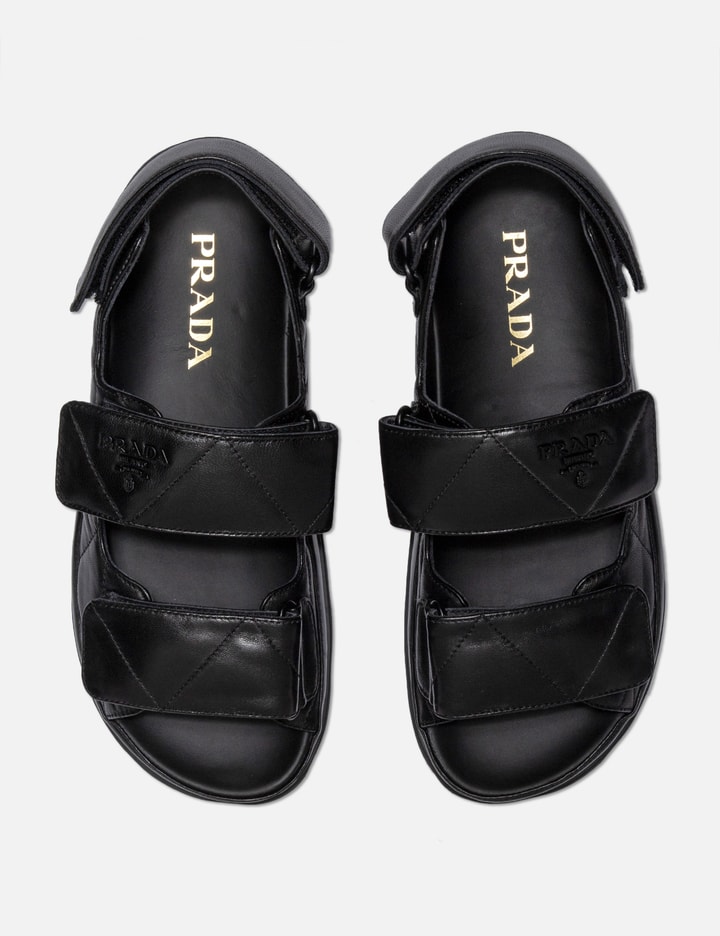 Prada - Padded Nappa Leather Sandals | HBX