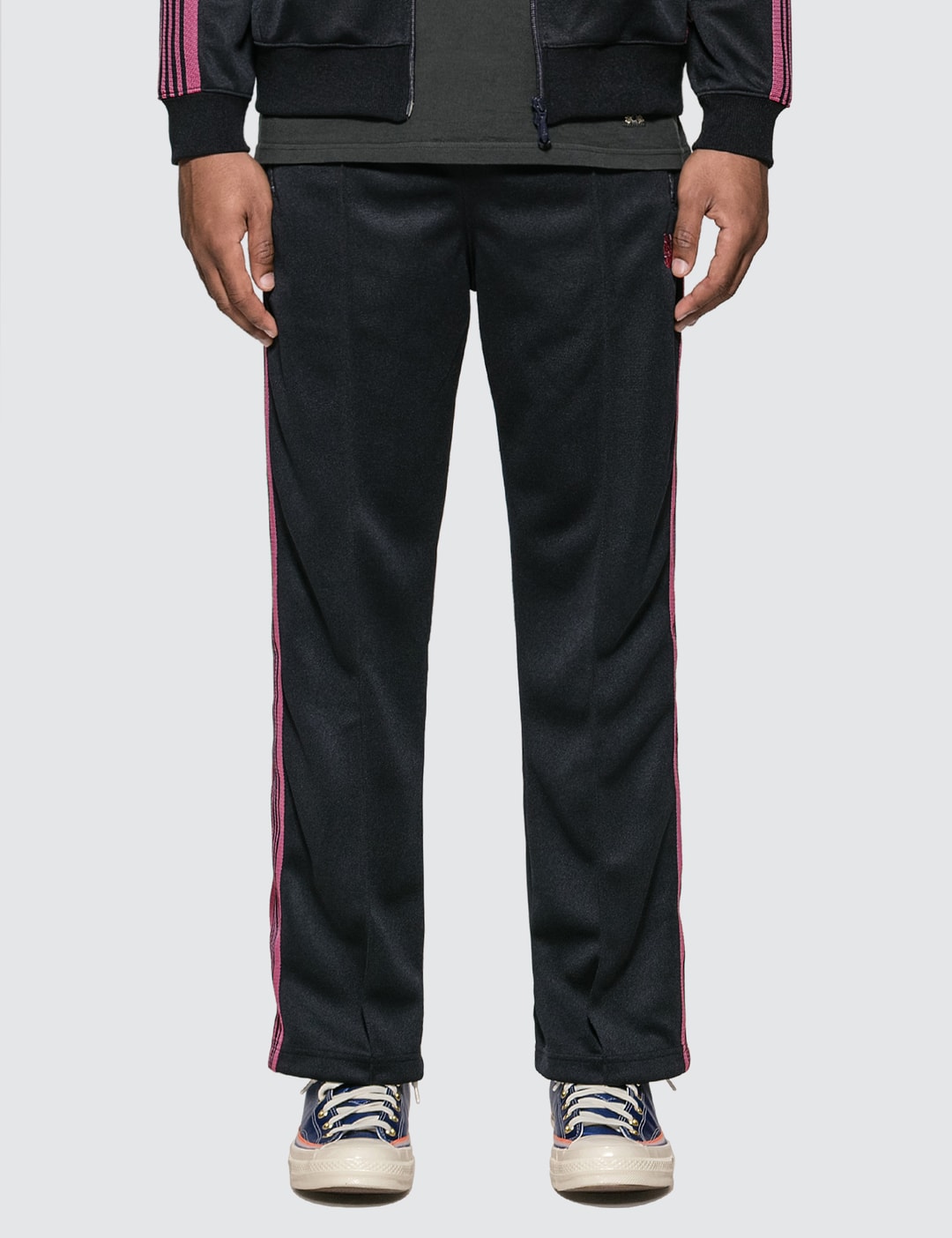 Needles - Poly Smooth Track Pants | HBX - Globally Curated Fashion and Lifestyle by Hypebeast