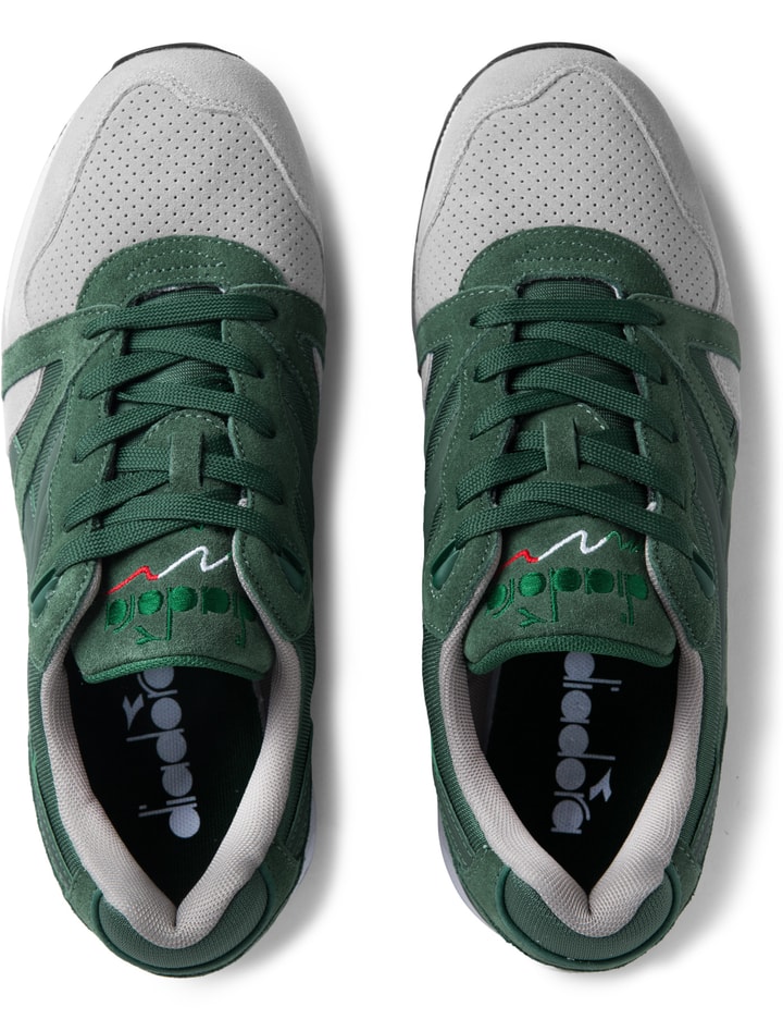 DIADORA - Green N9000 Double Sneakers | HBX - Globally Curated Fashion ...