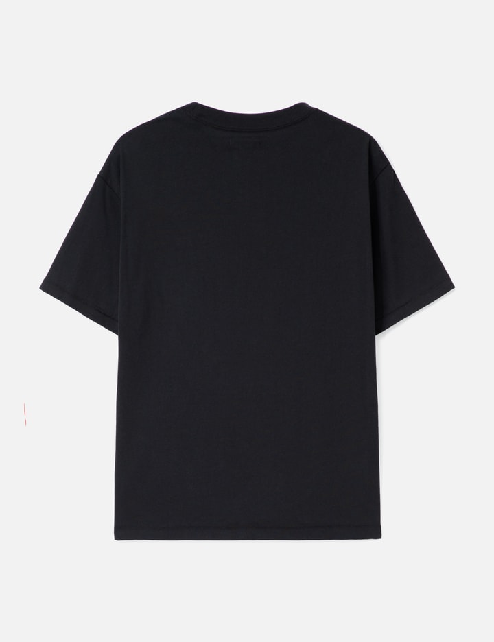 Market Market x Smiley Peek-a-boo Pocket T-Shirt - Jet Black cotton tee ...
