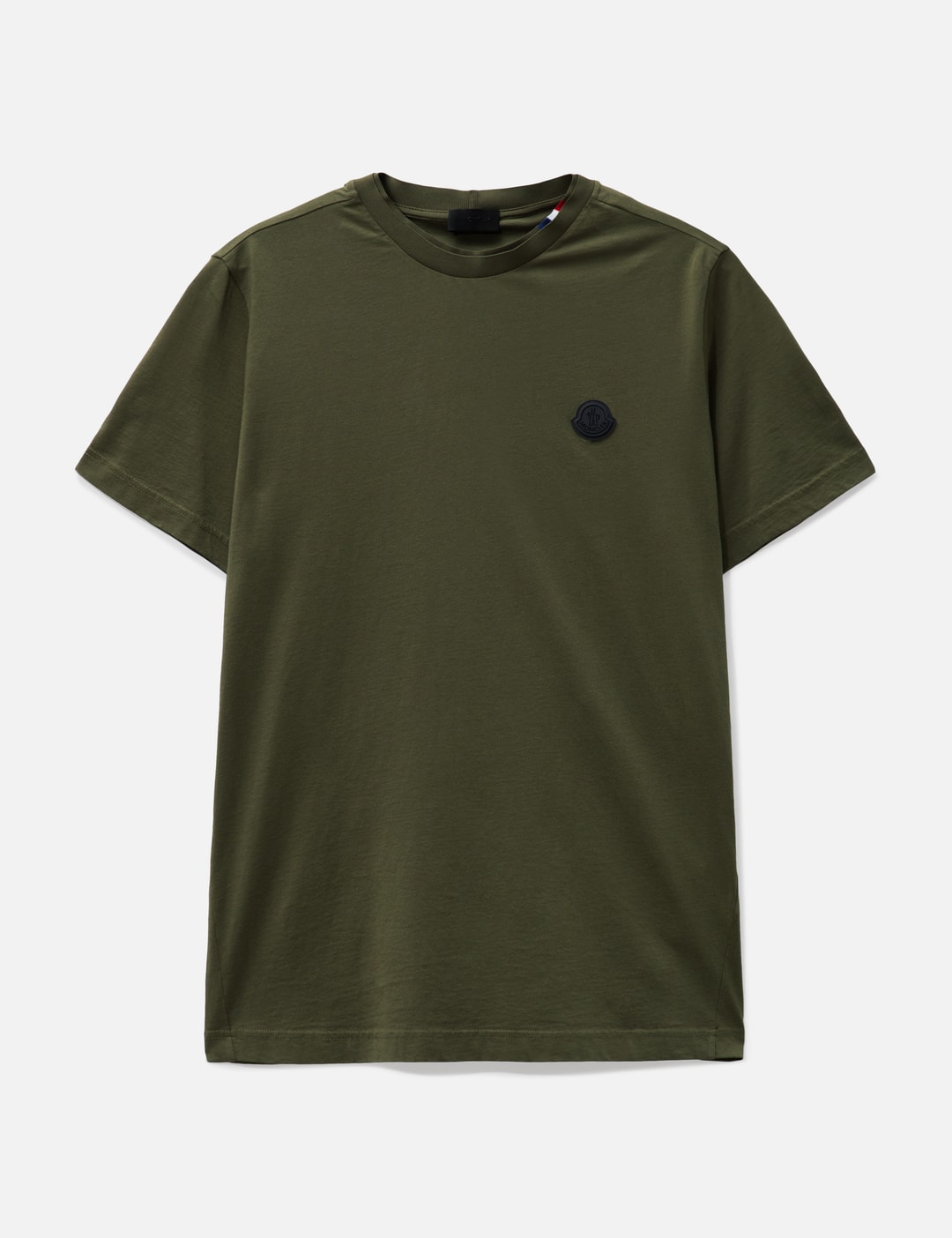 Moncler - Short Sleeve Emblem T-shirt | HBX - Globally Curated Fashion ...