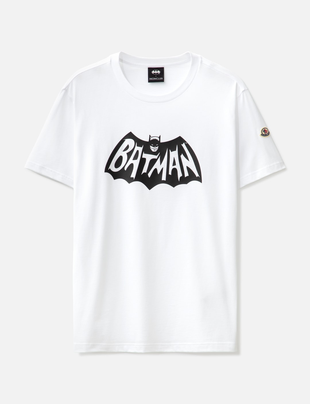 Moncler - BATMAN LOGO T-SHIRT | HBX - Globally Curated Fashion and ...