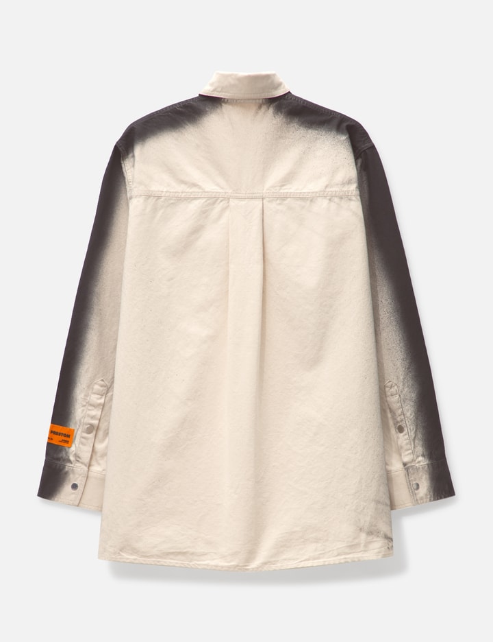 Heron Preston - CANVAS GRADIENT SHIRT | HBX - Globally Curated Fashion ...