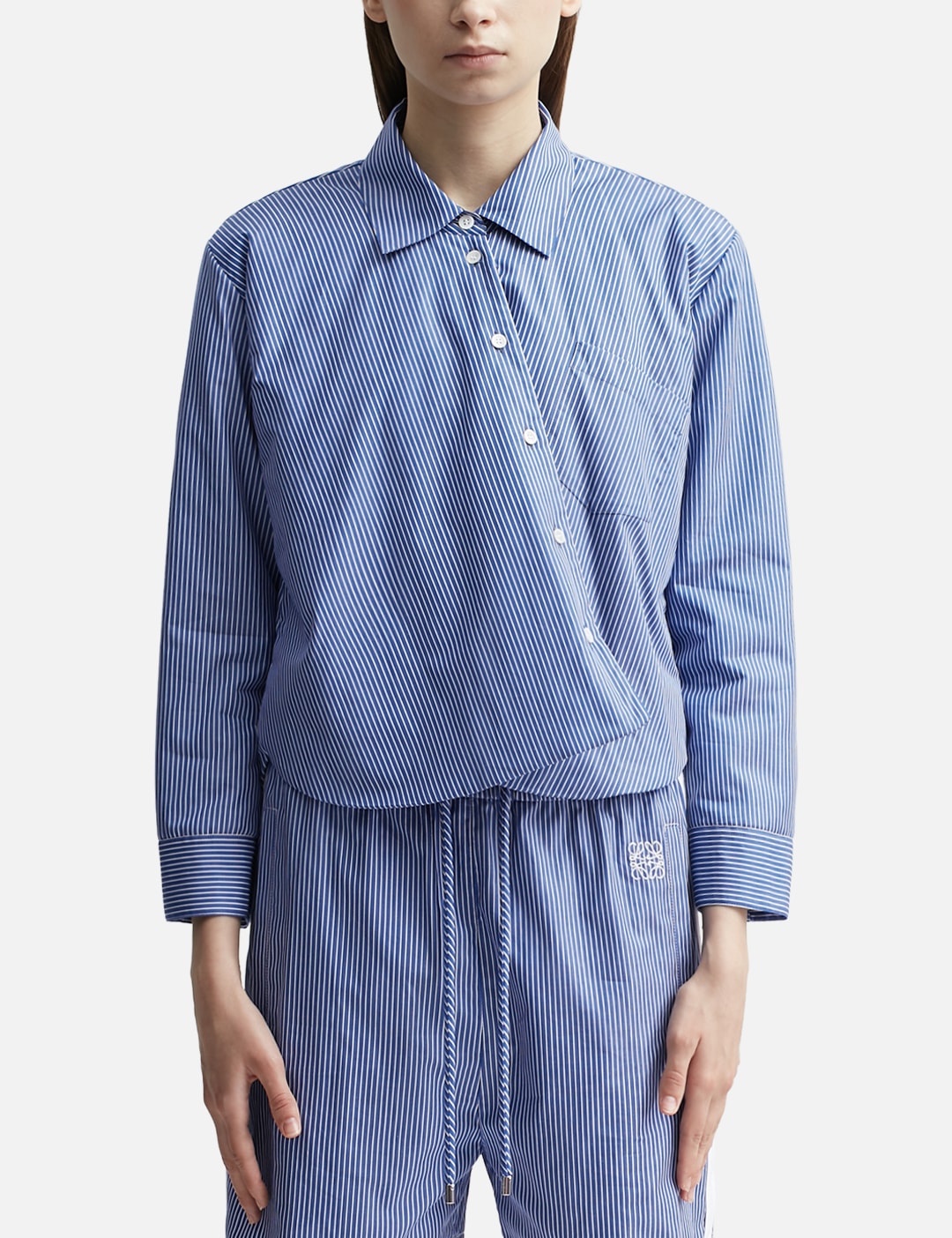 Loewe - Padded Trapeze Shirt | HBX - Globally Curated Fashion and ...