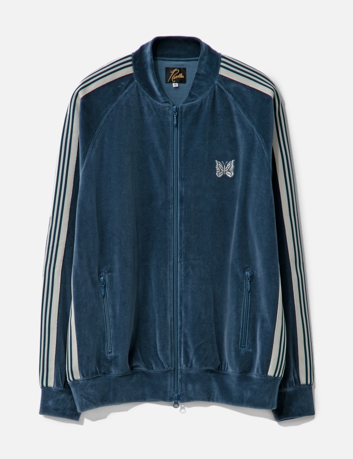 Needles - R.C Track Jacket - Velour | HBX - Globally Curated Fashion ...
