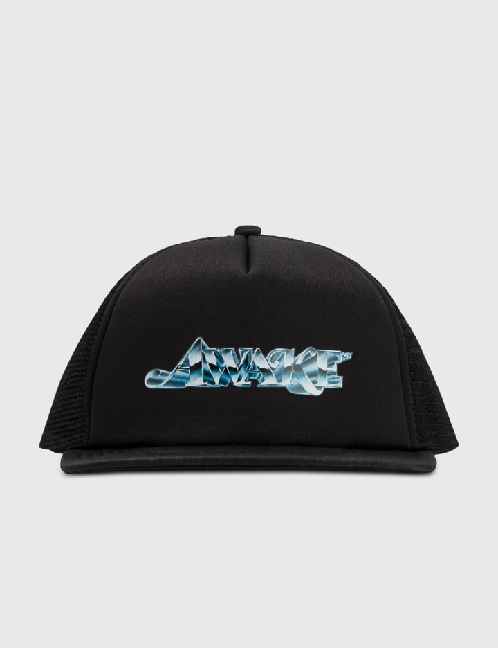 Awake NY - Chrome Logo Trucker Hat | HBX