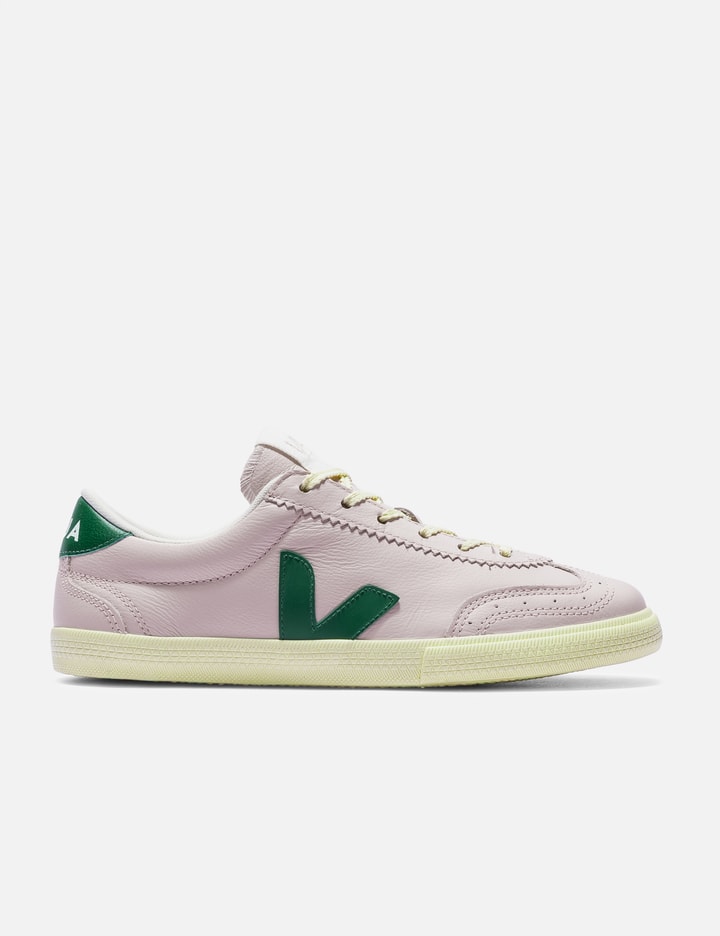 Veja Volley Leather - Sustainable low-top sneakers with organic leather ...