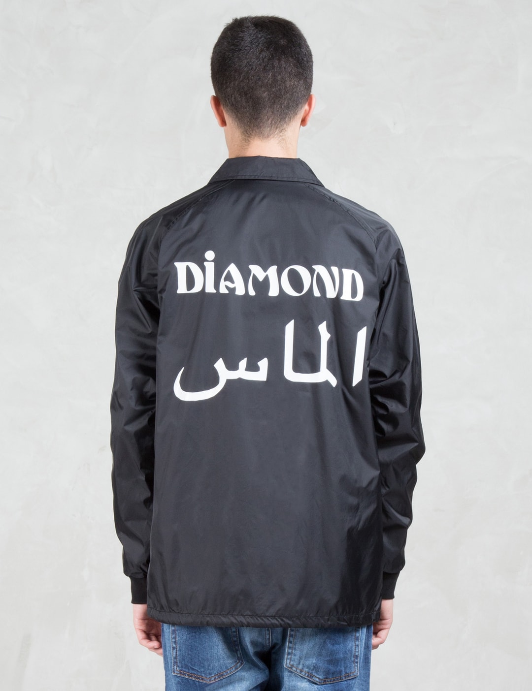 Diamond Supply Co. - Arabic Coach Jacket | HBX