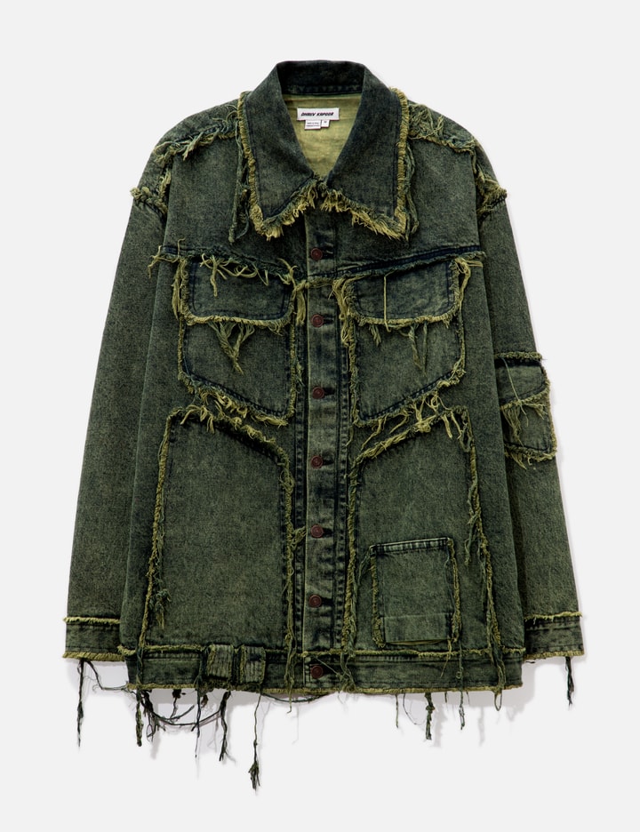 Dhruv Kapoor - Maxi Destroyed Denim Jacket | HBX