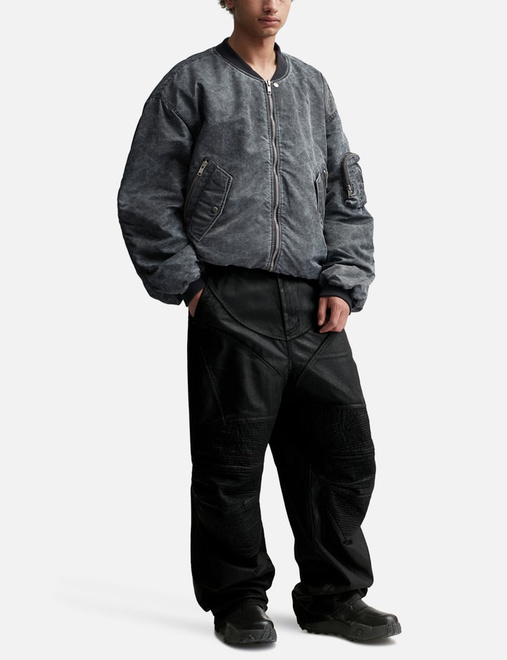 GRAILZ - RIPPLE WASHED MA-1 JACKET | HBX - Globally Curated Fashion and ...