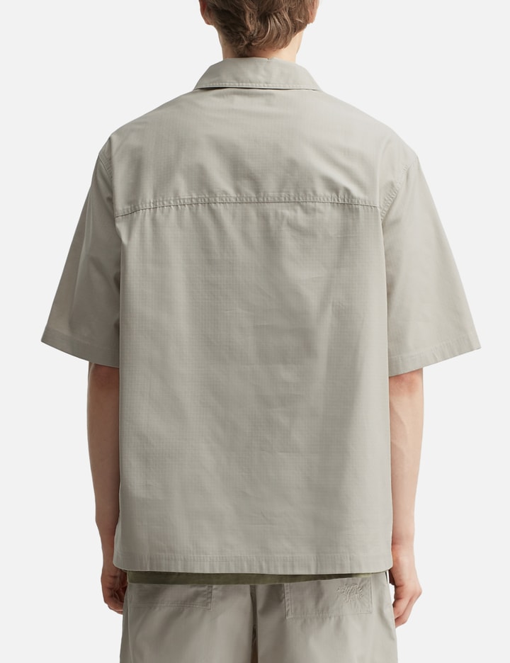 Maison Kitsuné - Short Sleeve Overshirt | HBX