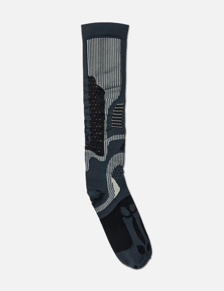 ROA - Bones Long Socks | HBX - Globally Curated Fashion and Lifestyle by Hypebeast