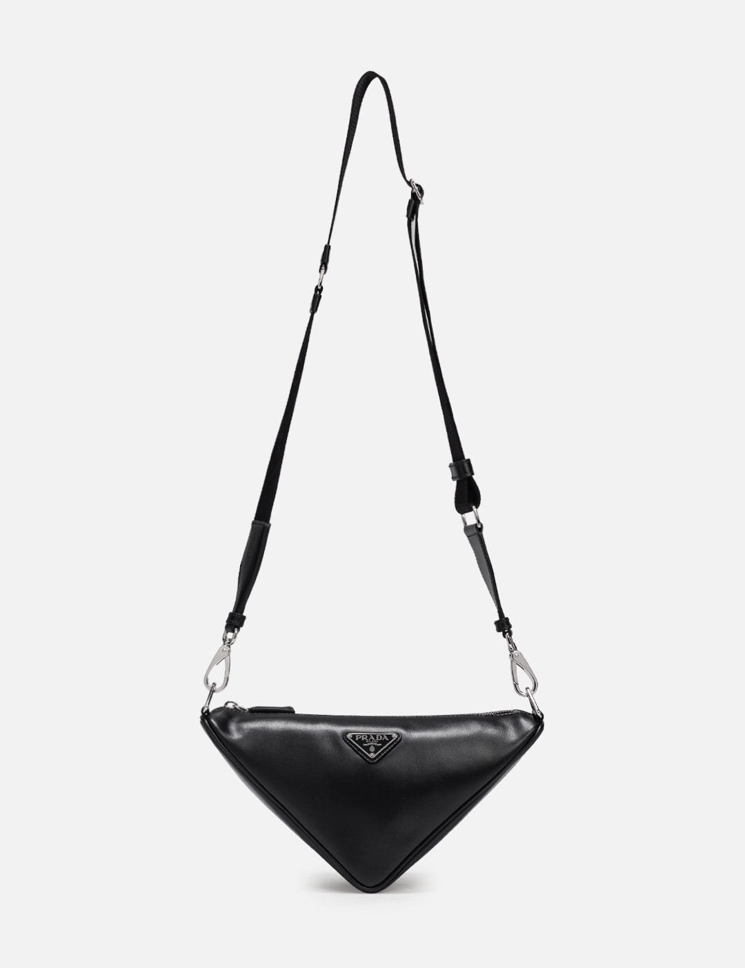 Prada - Triangle Leather Bag | HBX - Globally Curated Fashion and ...