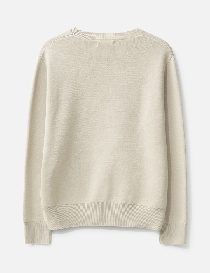 Museum of Peace & Quiet - NATURAL JACQUARD KNIT SWEATER | HBX