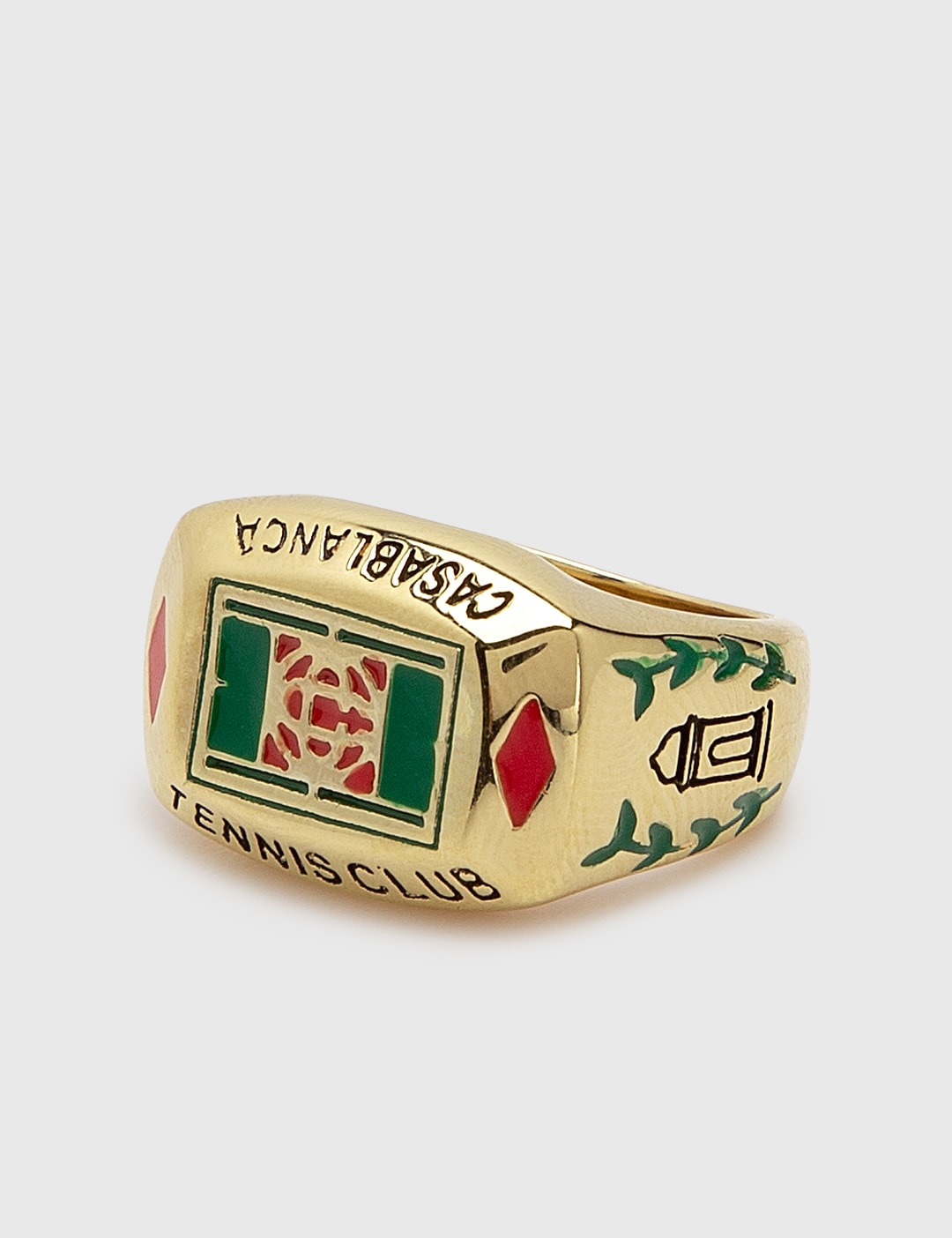 Casablanca - TENNIS CLUB RING | HBX - Globally Curated Fashion and ...
