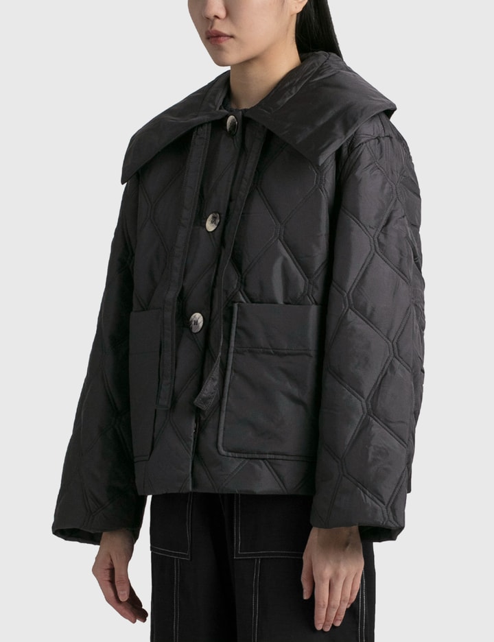 Ganni - Ripstop Quilt Jacket | HBX - Globally Curated Fashion and ...