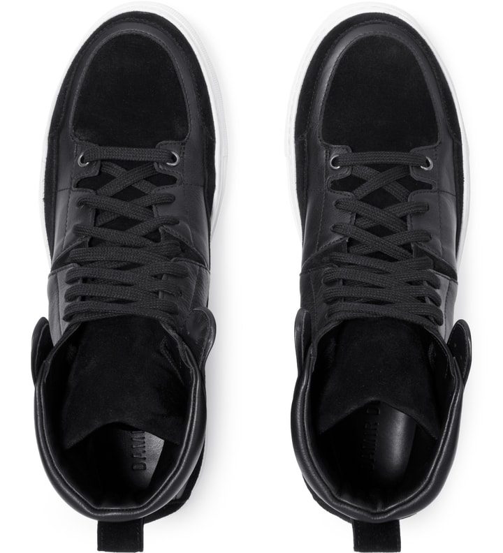 Damir Doma - Black Fidrea High Top Sneakers | HBX - Globally Curated ...