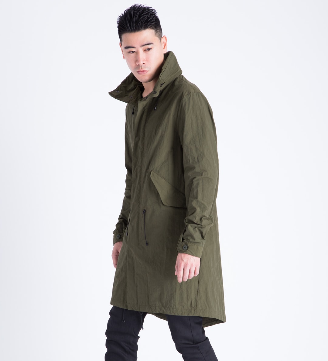 Minotaur - Army Green Wrinkles M-51 Coat | HBX - Globally Curated ...