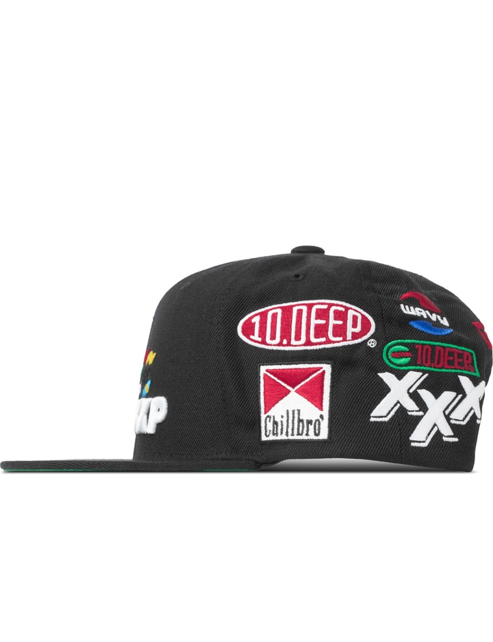 10.Deep - Black Final Lap Snapback Cap | HBX - Globally Curated Fashion ...
