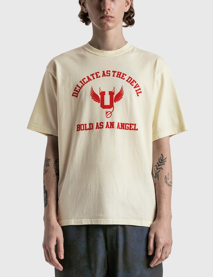 Undercover - DEVIL/ANGEL T-SHIRT | HBX - Globally Curated Fashion and ...