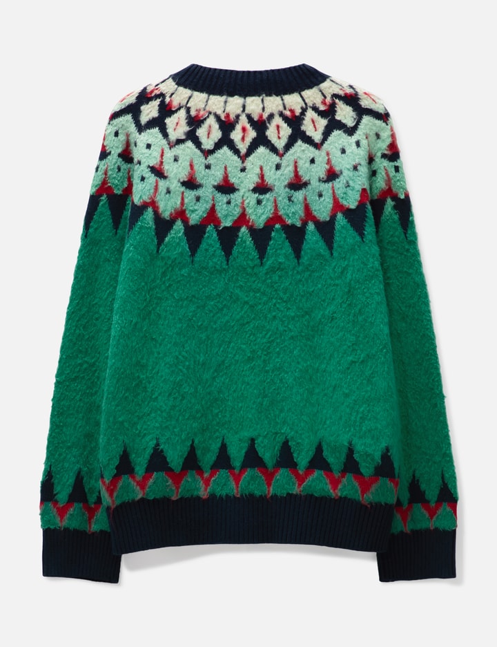 Sacai - Jacquard Knit Cardigan | HBX