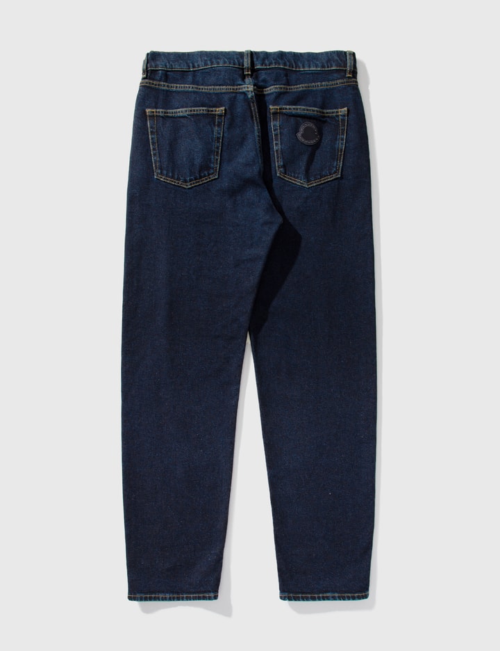 Moncler - Outline Logo Denim Trousers | HBX