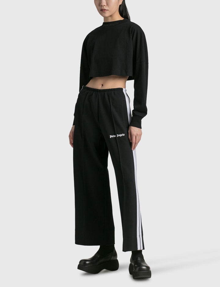 Palm Angels - Cropped Track Pants | HBX - Globally Curated Fashion and ...