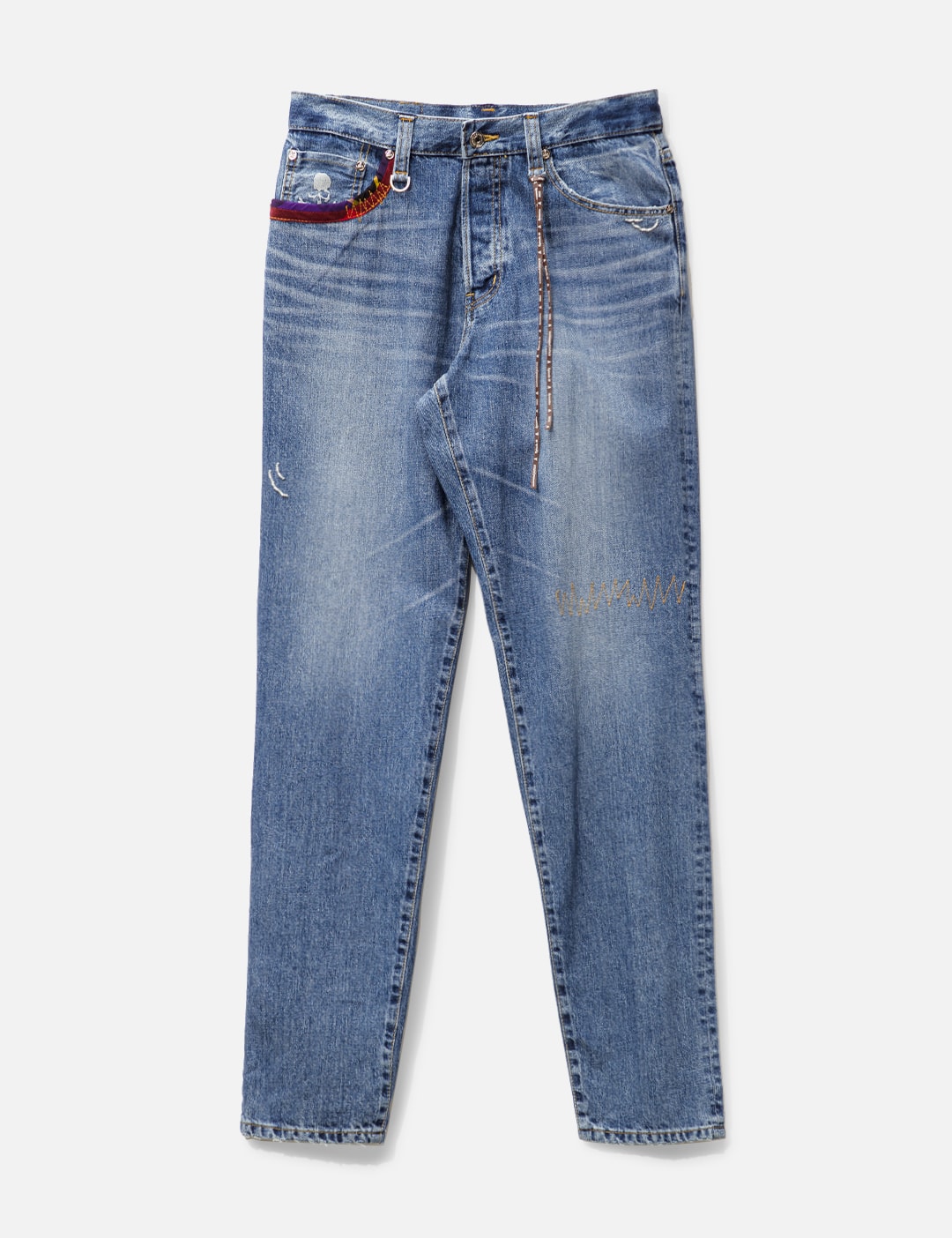 Mastermind Japan - WATER REPELLANT DENIM JEANS | HBX