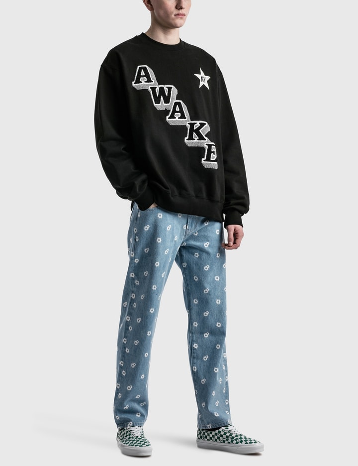 Awake NY - Stacked Logo Crewneck | HBX