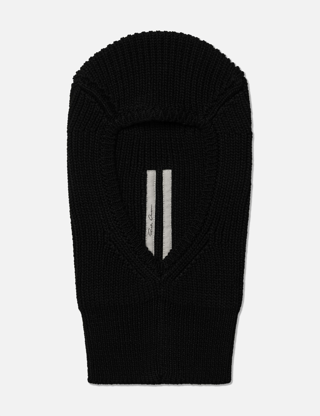 Rick Owens Sphinx Skull Balaclava - Ribbed Italian balaclava that ...