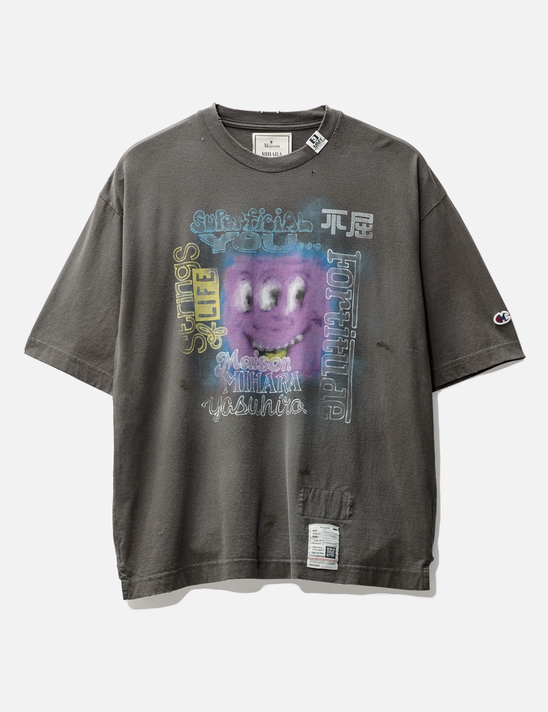 Maison Mihara Yasuhiro - Distressed T-shirt | HBX