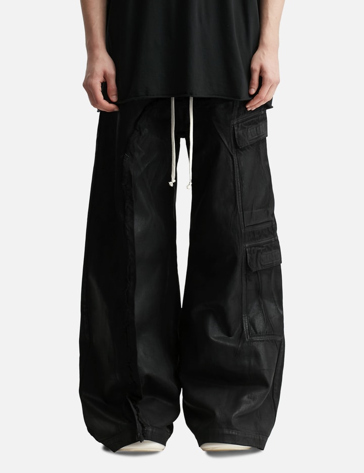 Rick Owens Drkshdw - Hollywood Imbalanced Double Cargo Jumbo Belas | HBX