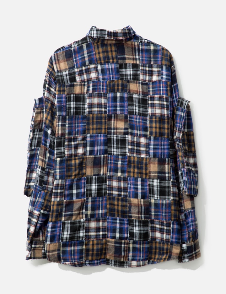 Who Decides War - MULTI-PLAID POCKET FLANNEL | HBX