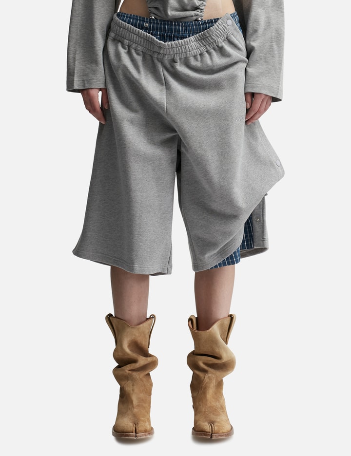 Y/PROJECT - Snap Off Track Shorts | HBX - Globally Curated Fashion and ...