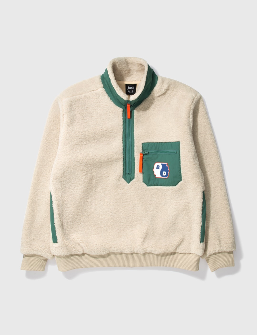 Brain Dead - Yin Yang Half Zip Jacket | HBX