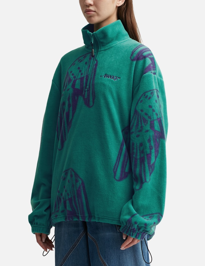 Awake NY - Dice Print Fleece Quarter Zip Pullover | HBX - Globally ...