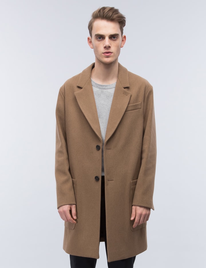 Ami - Oversized 2 Buttons Coat | HBX