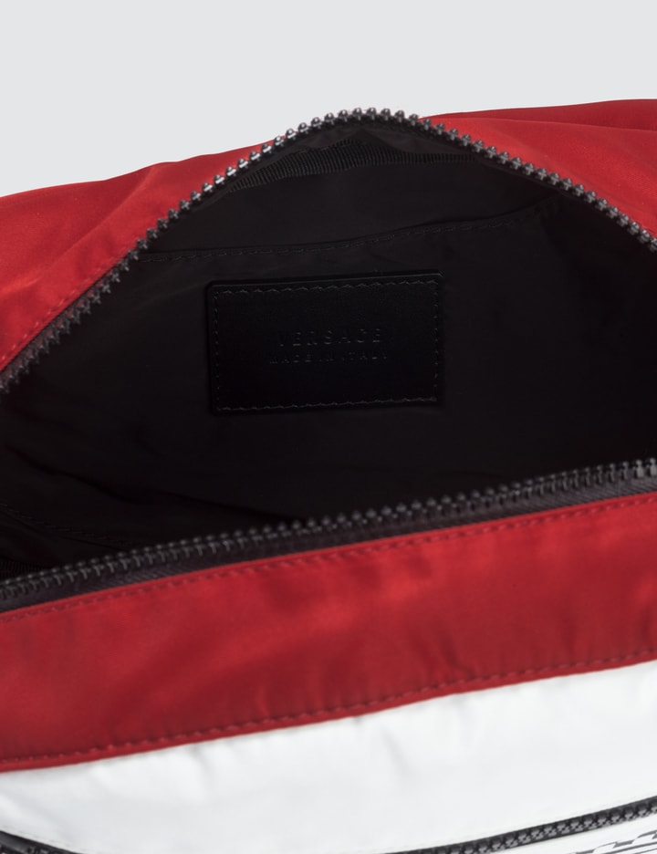 Versace - Nylon Versace Logo Fanny Pack | HBX