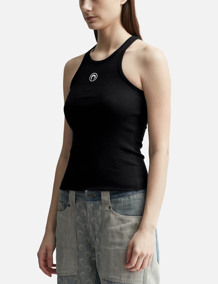 Marine Serre - ORGANIC COTTON RIB TANK TOP | HBX - Globally Curated ...
