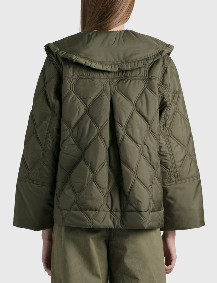 Ganni - Cropped Ripstop Jacket | HBX - Globally Curated Fashion and ...