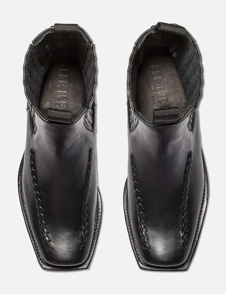 Hereu - Agulla Square Toe Chelsea Boots | HBX - Globally Curated ...