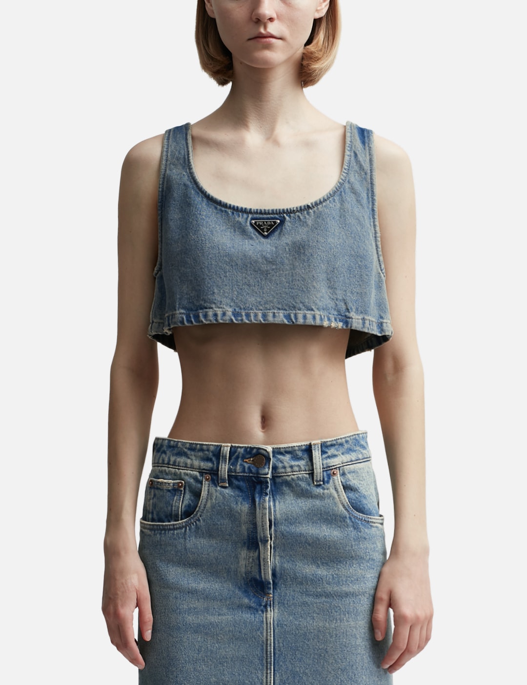 Prada - Denim Top | HBX