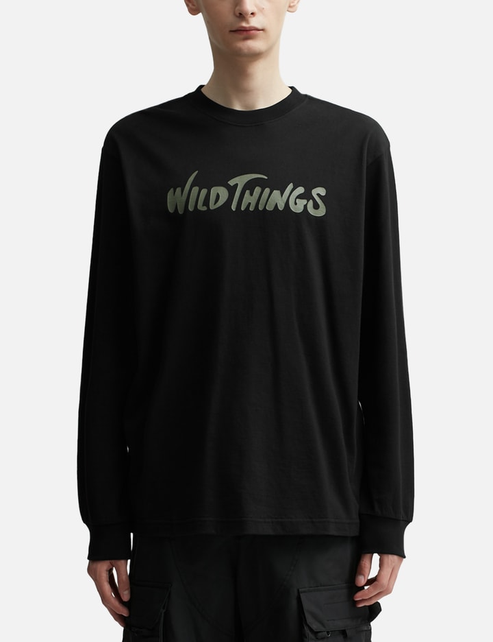 WILD THINGS - Logo Long T-Shirt | HBX - Globally Curated Fashion and ...