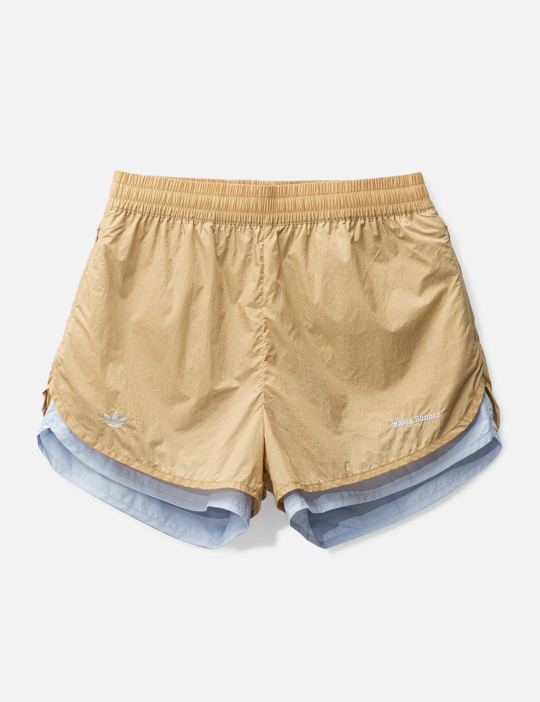 adidas Originals - Wales Bonner Nylon Layered Shorts | HBX - Globally ...