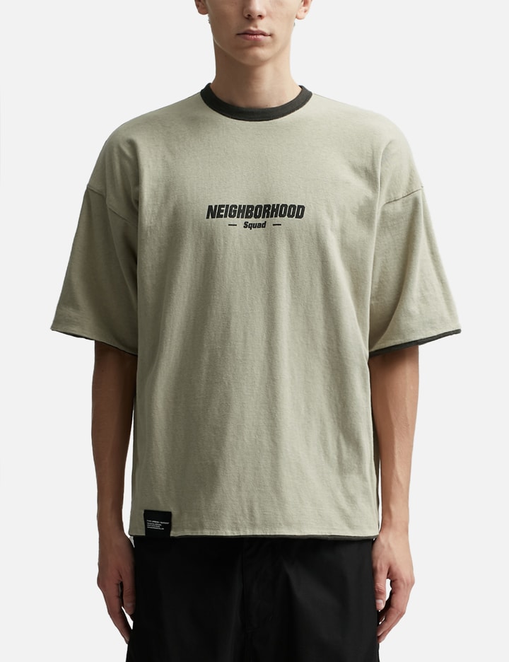 NEIGHBORHOOD - Reversible Crewneck Short Sleeve T-Shirt | HBX
