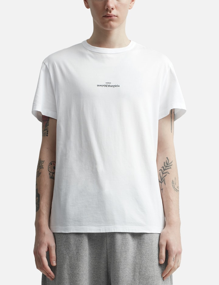 Maison Margiela - Upside Down Logo T-shirt | HBX