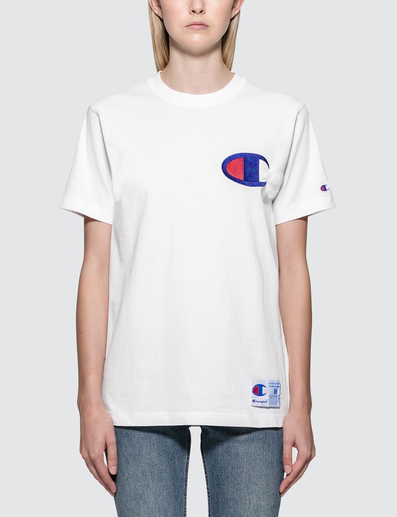 Champion Japan - Big Logo Short Sleeve T-Shirt | HBX